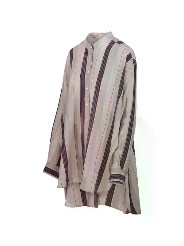 MR.MRS SHIRT Striped Button-fastening Shirt