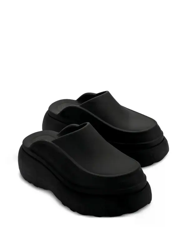 Marc Jacobs X Melissa Logo-embossed Mules - Black