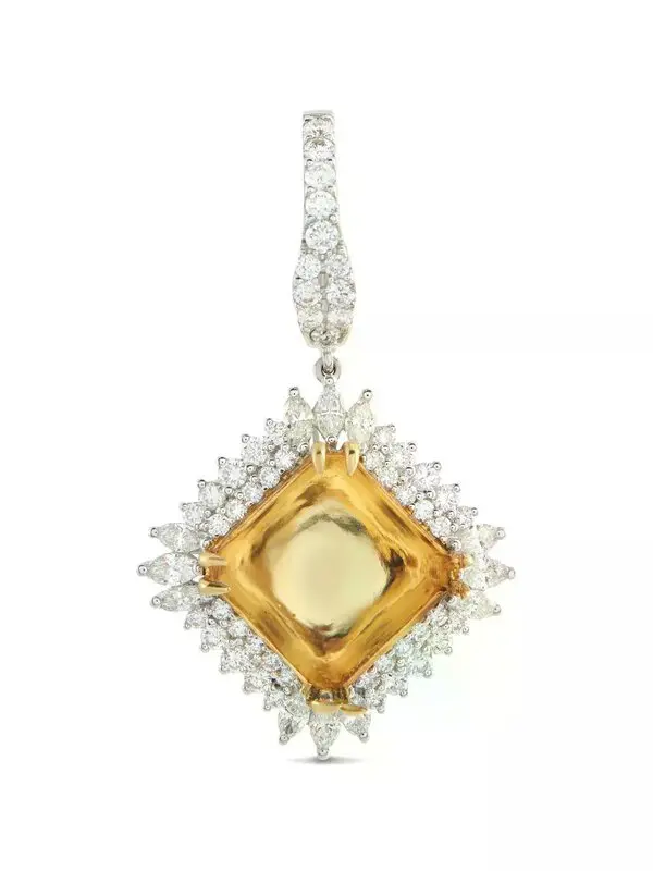 LB EXCLUSIVE Diamond Pendant - Silver