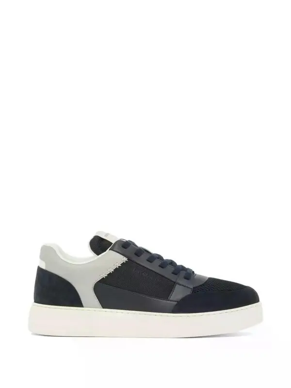 Emporio Armani Cordura Lace-up Sneakers - Blue