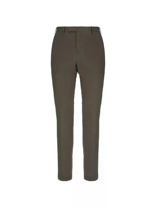 PT TORINO Belt-loops Trousers - Green