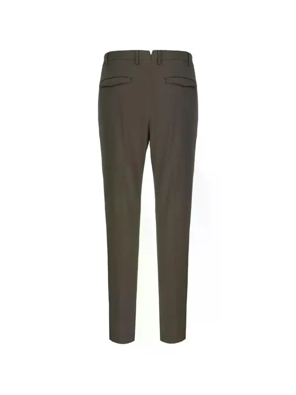 PT TORINO Belt-loops Trousers - Green