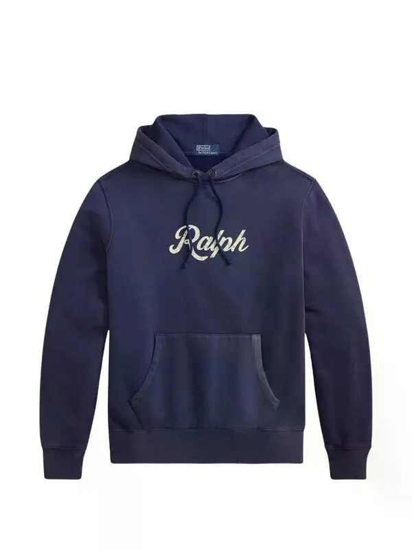 Polo Ralph Lauren Logo-print Hoodie - Blue
