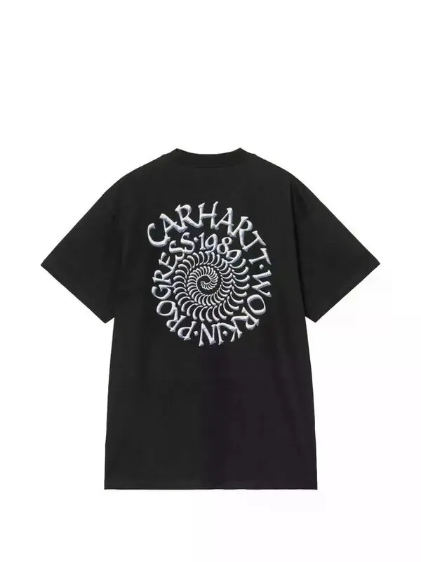 Carhartt Work In Progress Spiral Graphic T-shirt - Black