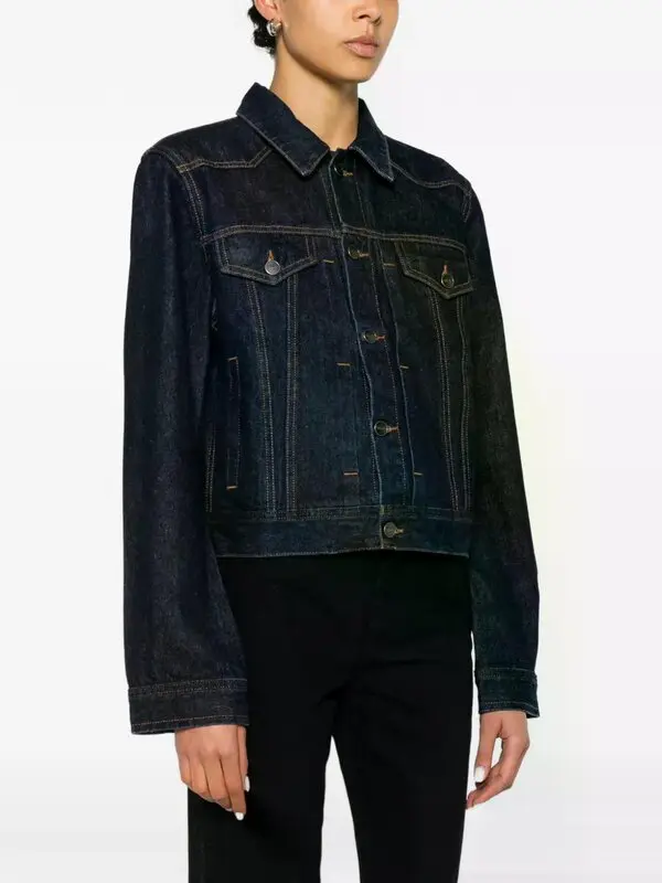Khaite Augustine Denim Jacket - Blue