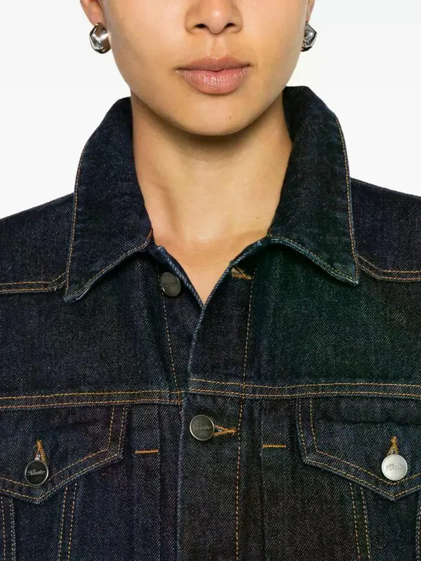 Khaite Augustine Denim Jacket - Blue
