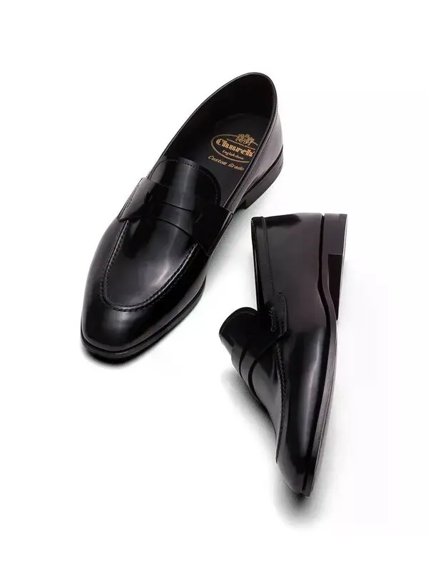 Church's Leather Penny Loafers - Black