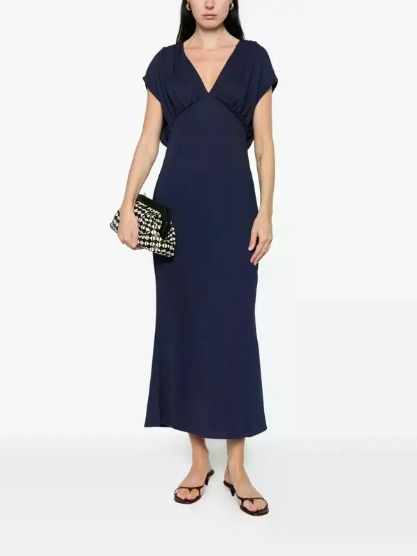 Staud Gathered Maxi Dress