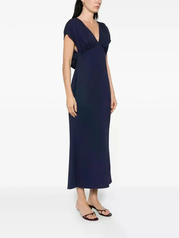 Staud Gathered Maxi Dress
