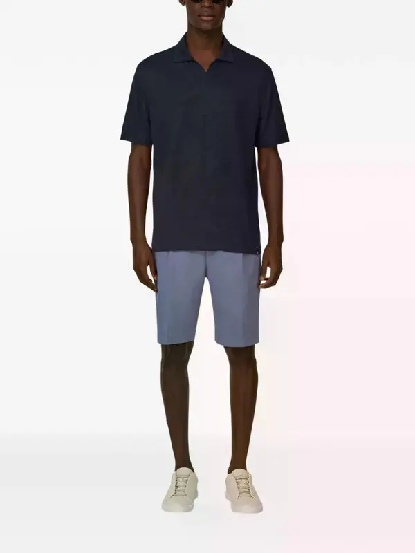 Boggi Milano Open-collar Polo Shirt