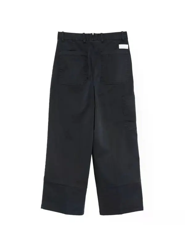 NINE:INTHE:MORNING Patch-pocket Trousers - Blue