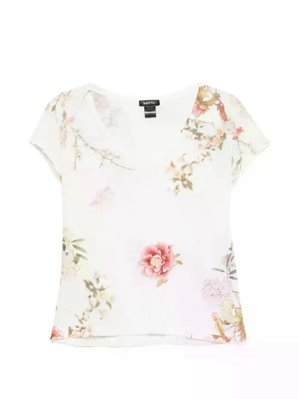 Avant Toi Floral-print T-shirt