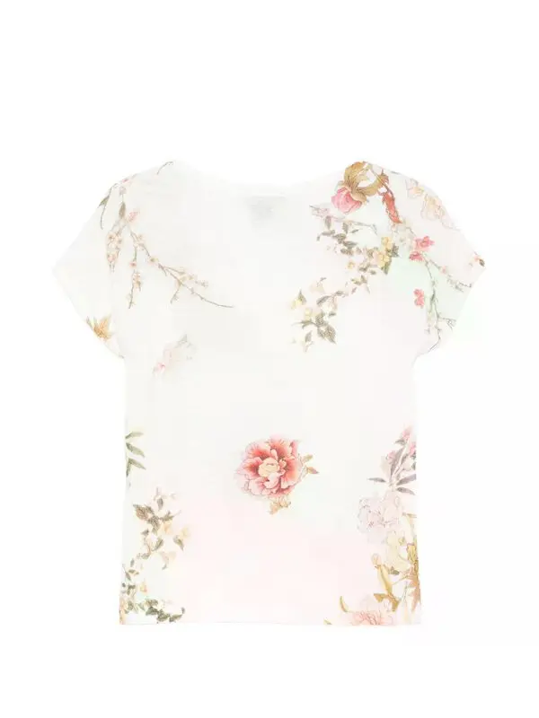 Avant Toi Floral-print T-shirt