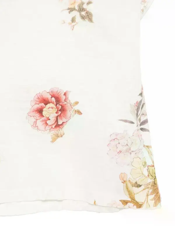 Avant Toi Floral-print T-shirt