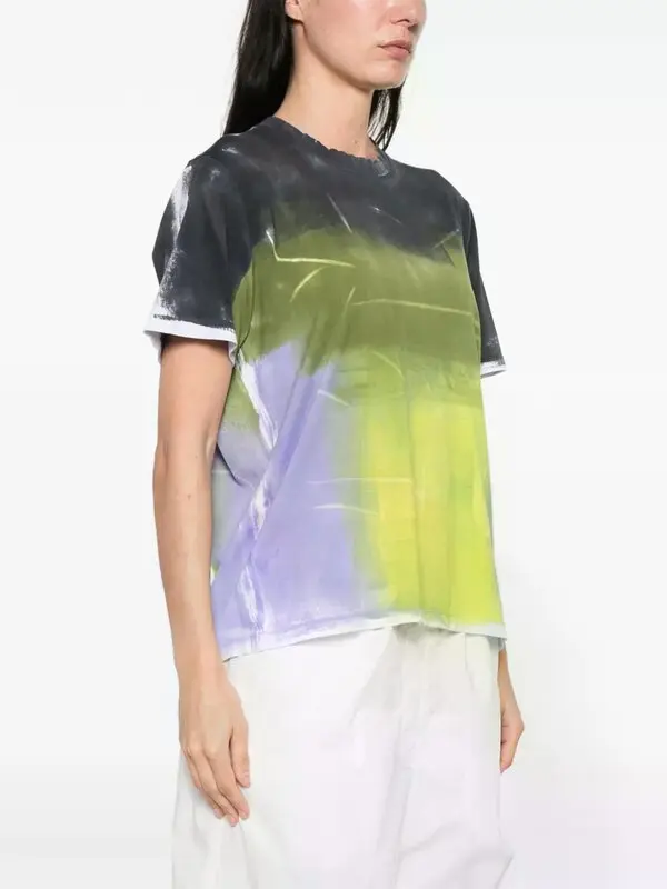 CIVIDINI Editta Abstract-print T-shirt
