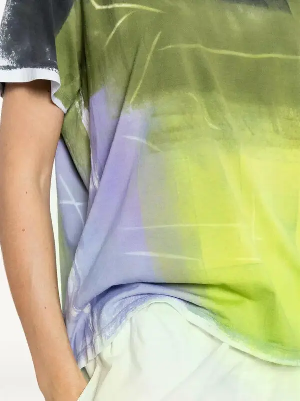 CIVIDINI Editta Abstract-print T-shirt