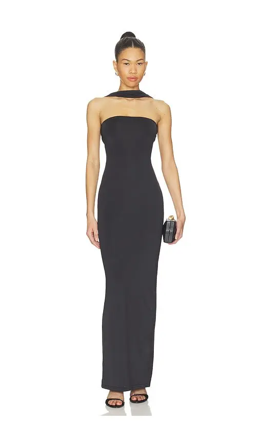 ALL THE WAYS Brissa Maxi Dress - Black