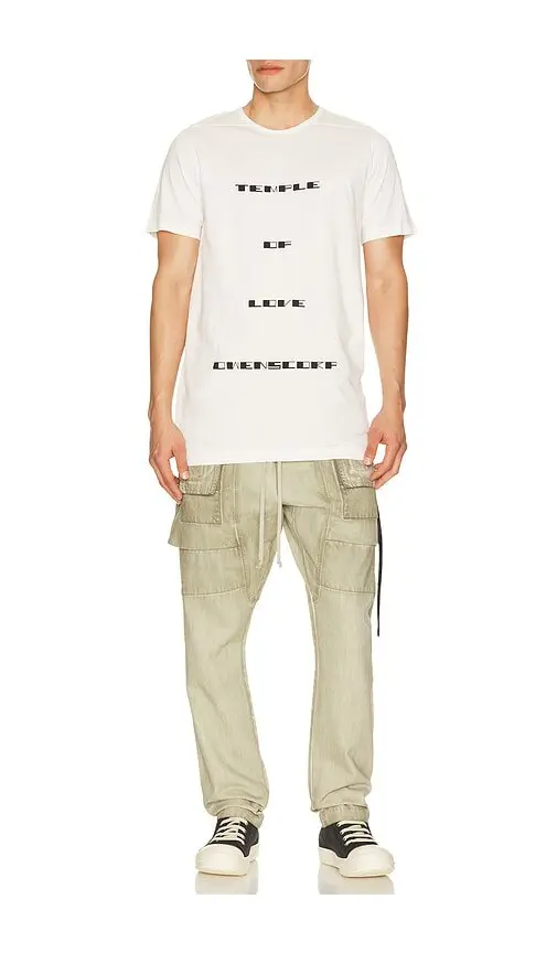 Rick Owens Creatch Cargo Drawstring Pants - Cream