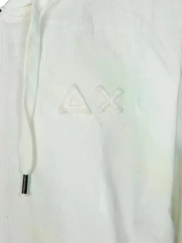 SUN 68 Zip-up Hoodie - White