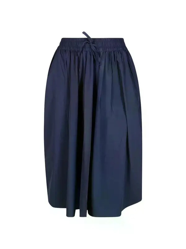 SAVE THE DUCK Elasticated-waist Midi Skirt - Blue
