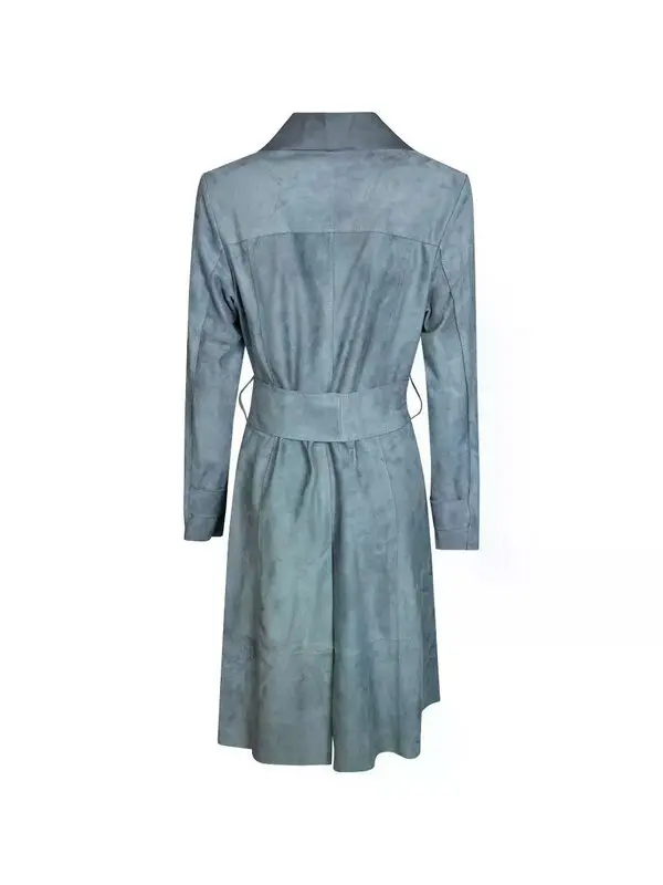 MONO Suede Trench Coat
