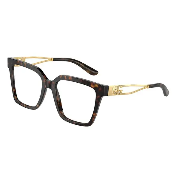 Dolce & Gabbana Square Sunglasses - Havana/gold (dg_3376b_502_53mm)