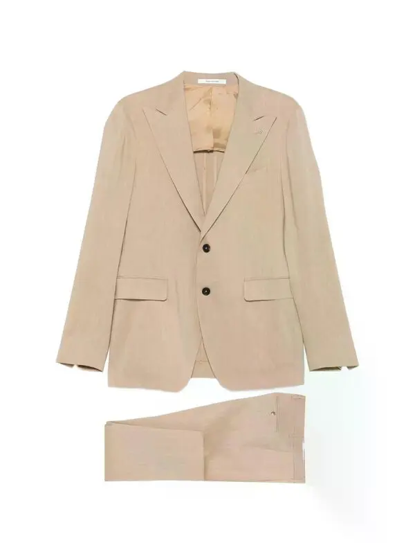 Tagliatore Single-breasted Suit - Neutrals