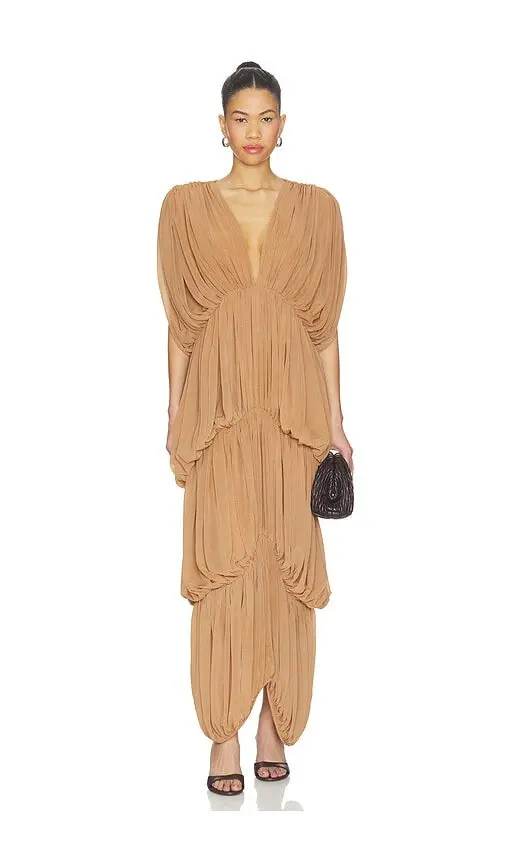 Ronny Kobo Damier Dress