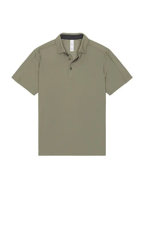 RHONE Regatta Pique Polo In . Also - Olive