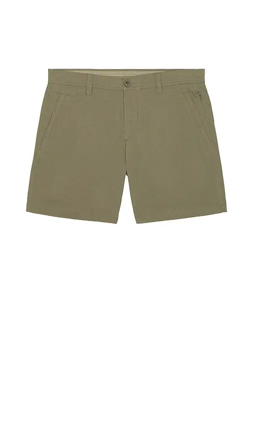RHONE 7" Nomad Tech Chino Short - Olive