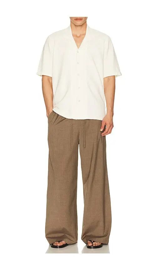 Rag & Bone Zuma Ottoman Camp Shirt In . Also - Ivory
