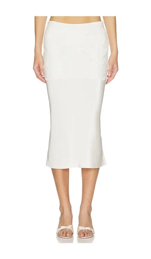 Posse Cove Skirt - White