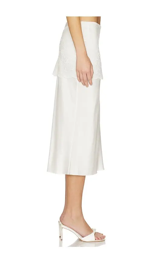 Posse Cove Skirt - White