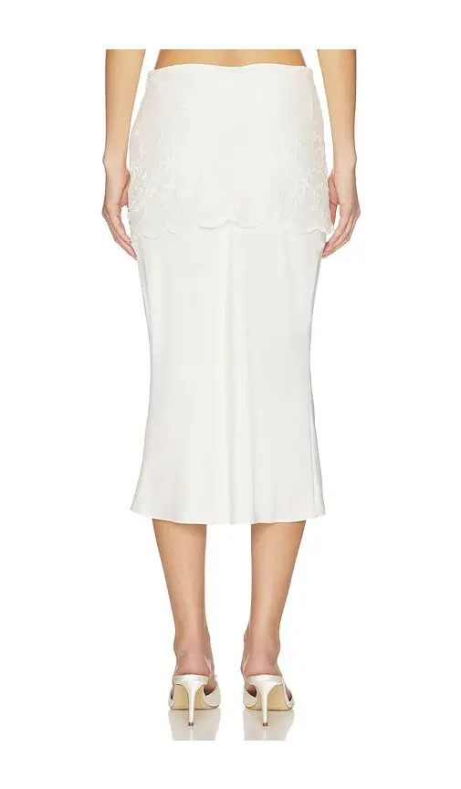 Posse Cove Skirt - White