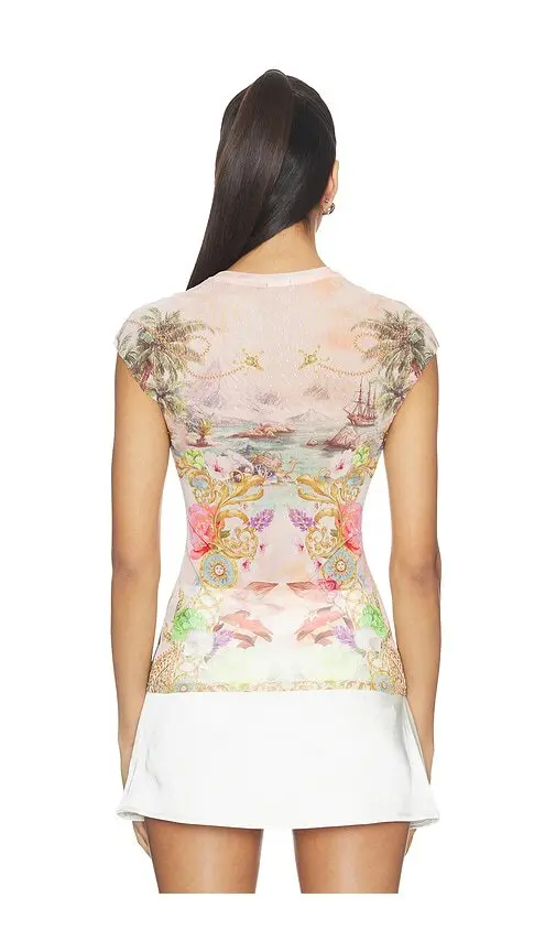 AFRM Nina Dew Drop Top - Rose