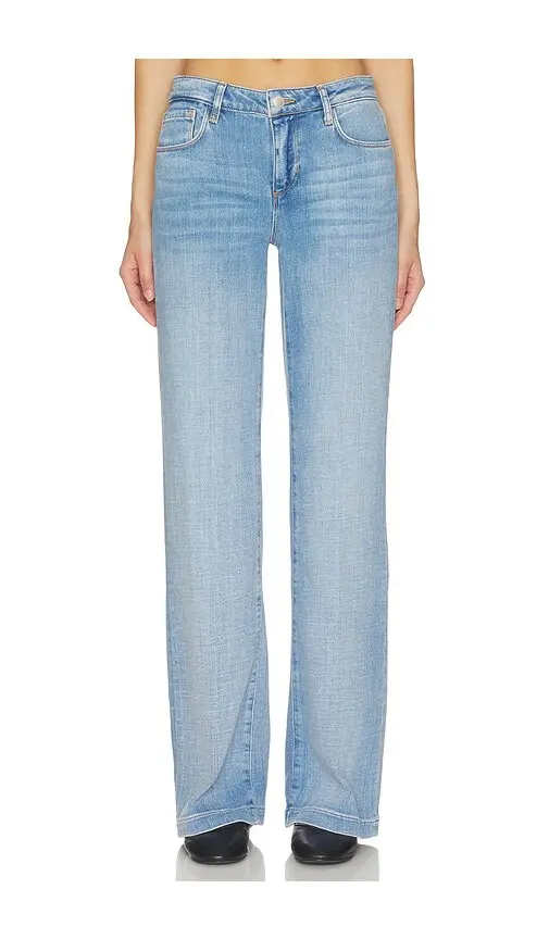 L'Agence Joanne Low Rise Wide Leg Jean