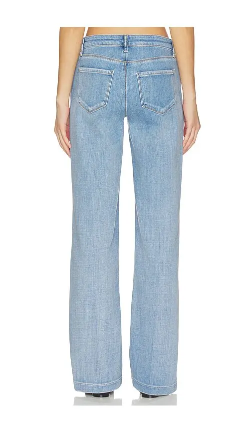 L'Agence Joanne Low Rise Wide Leg Jean