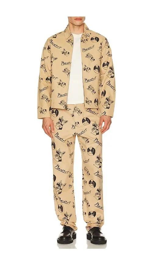 MARKET Smiley Cubism Double Knee Pant - Tan