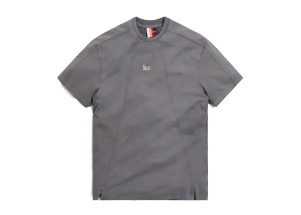 Kith Garment Dyed Paneled Tee Shirt - Sepia