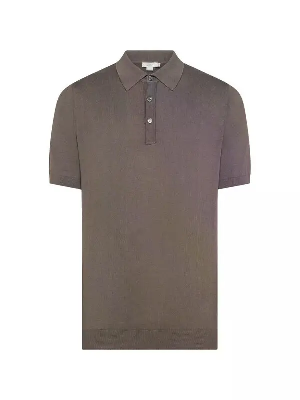 Seventy Buttoned Polo Shirt - Brown