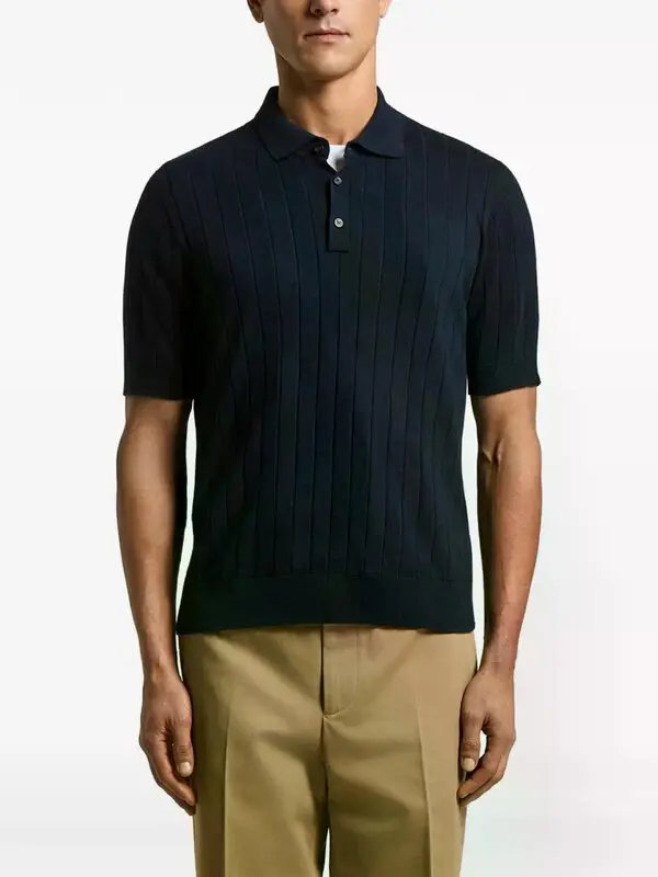 Peserico Ribbed Polo