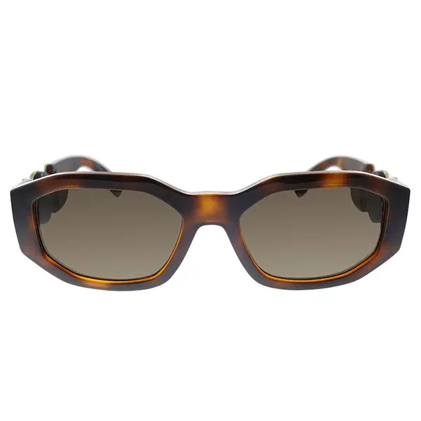 Versace Geometric Sunglasses - Havana (ve_4361_521773)