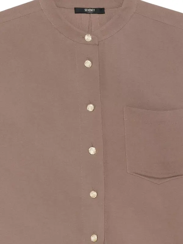 Seventy Button-up Shirt With Chest Pocket - Neutrals