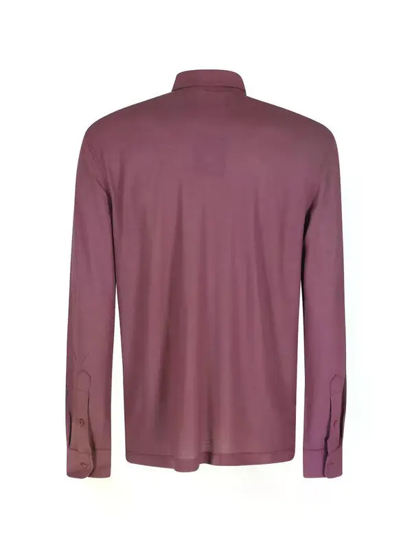 KIRED Long-sleeves Polo Shirt - Purple