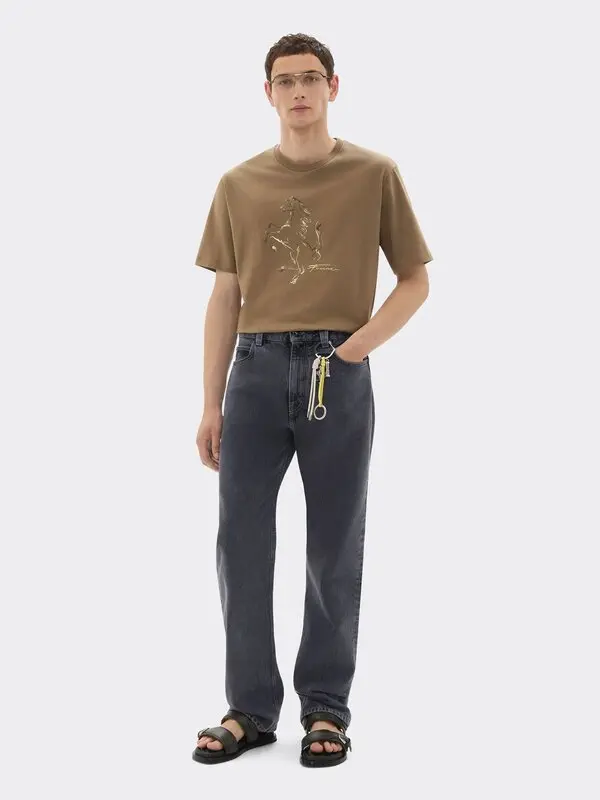 FERRARI Cotton T-shirt