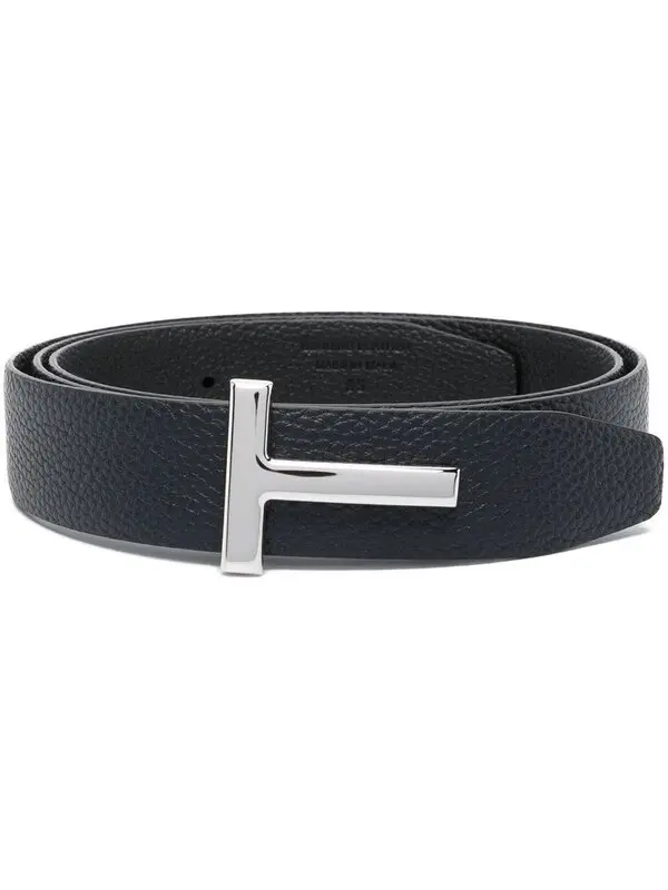 TOM FORD Leather Belt - Black