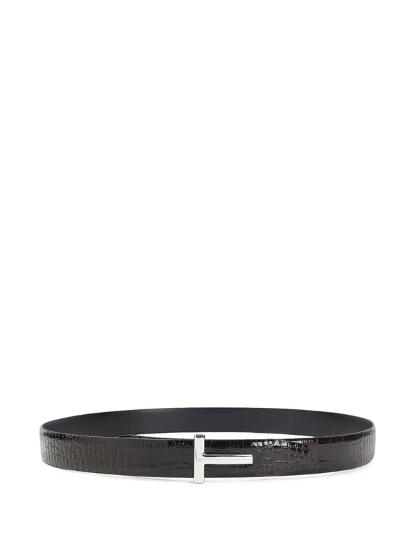TOM FORD Leather Belt - Brown