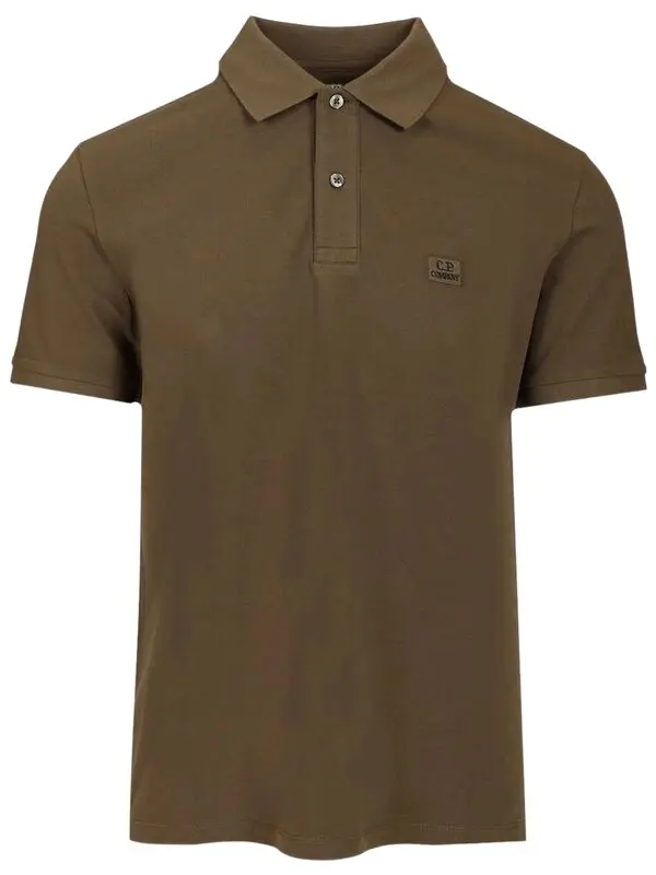 C.P. COMPANY Logo Polo - Brown
