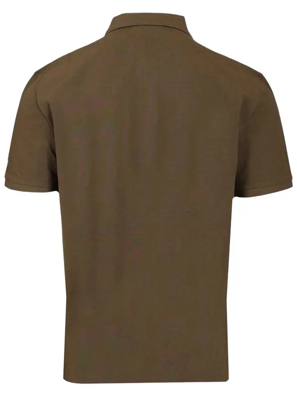 C.P. COMPANY Logo Polo - Brown