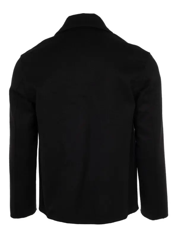 Loewe Wool And Cashmere Workwear Jacket - Black